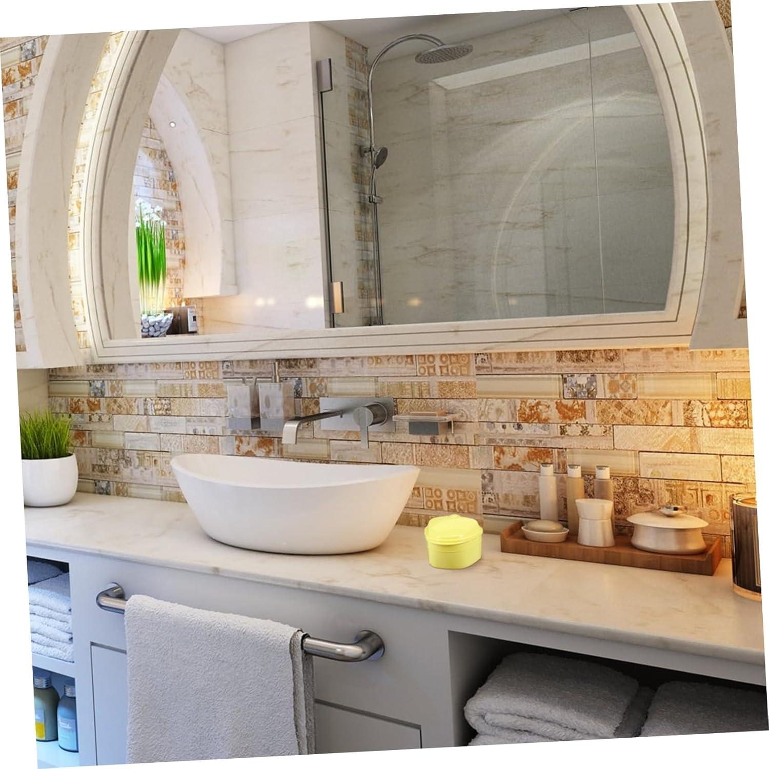 Lalafina 2ST Prosthesis Care Box | Bathing Container & Storage for ...