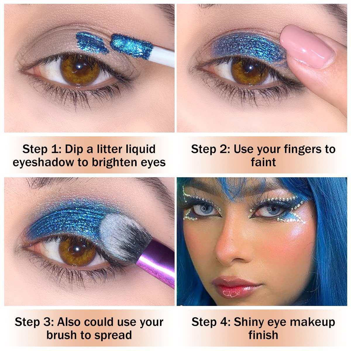 liquid eyeshadow creasing