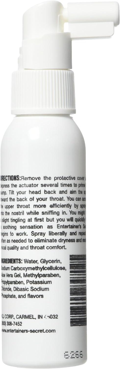 Entertainer's Secret Throat Relief Spray - Soothe Your Voice Instantly ...