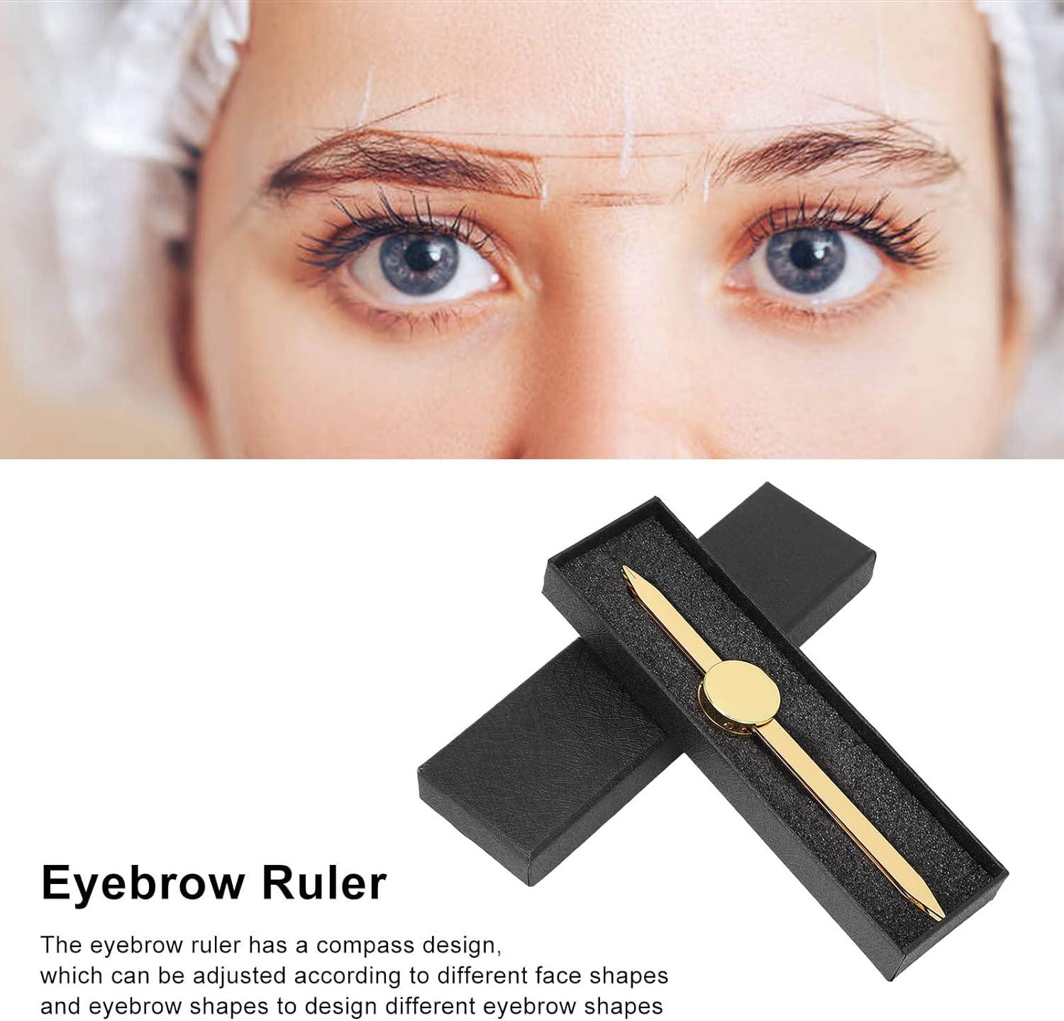 Eyebrow Templates & Microblading Measuring Ruler | Stainless Steel ...