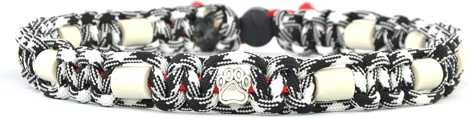 Custom EM Ceramic Collar for Dogs & Cats - Made to Measure US Paracord ...