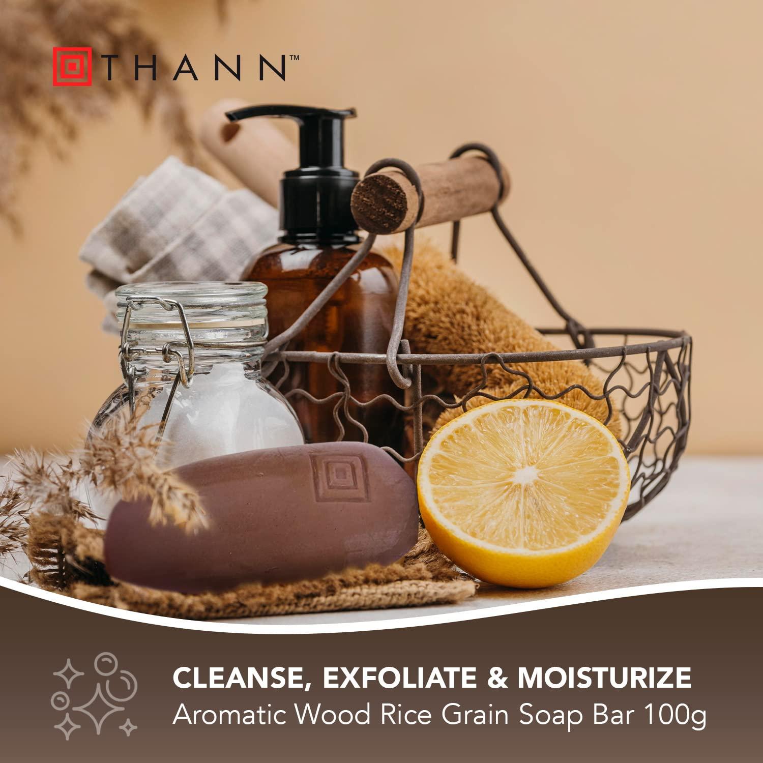 THANN Aromatic Wood Rice Grain Soap Bar 100g - Luxurious and Nourishing Formula | Buy Now with ...