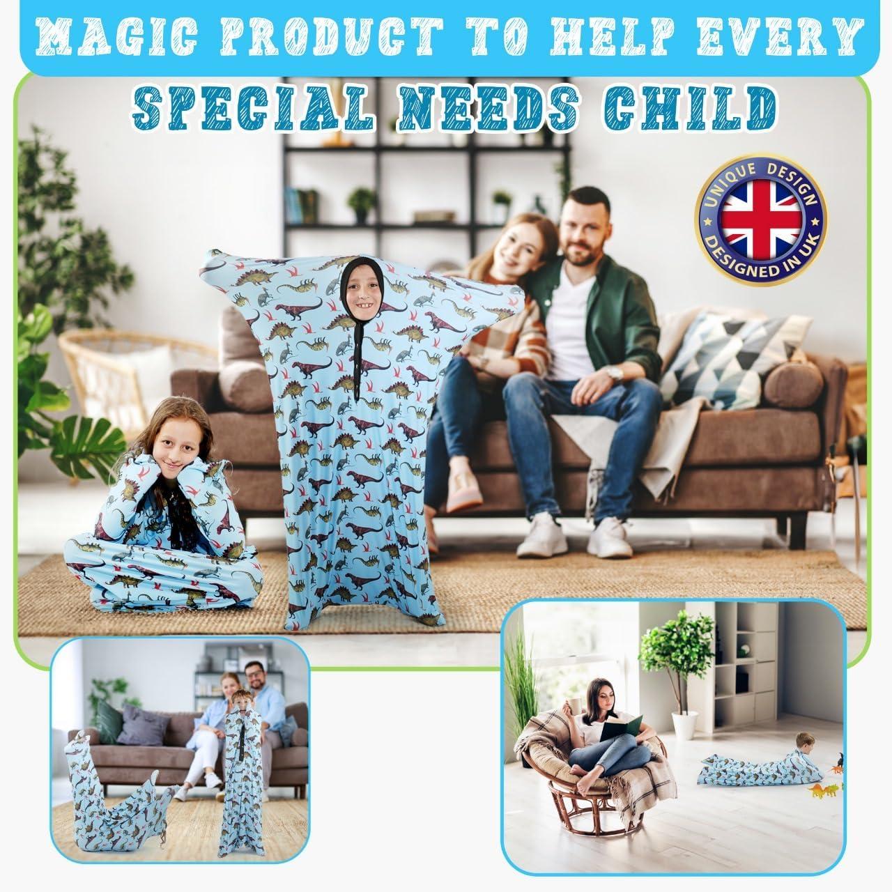 Blissful Bond Premium Sensory Body Sock Full Body Wrap for Deep ...