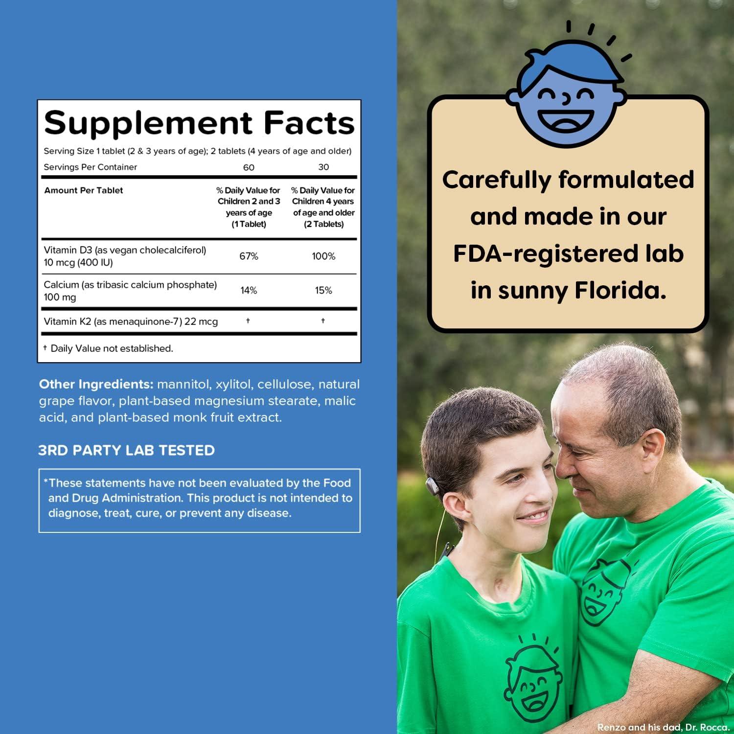 Renzo's Stronger Now Bundle: Picky Eater Kids Multivitamin & Hercules ...