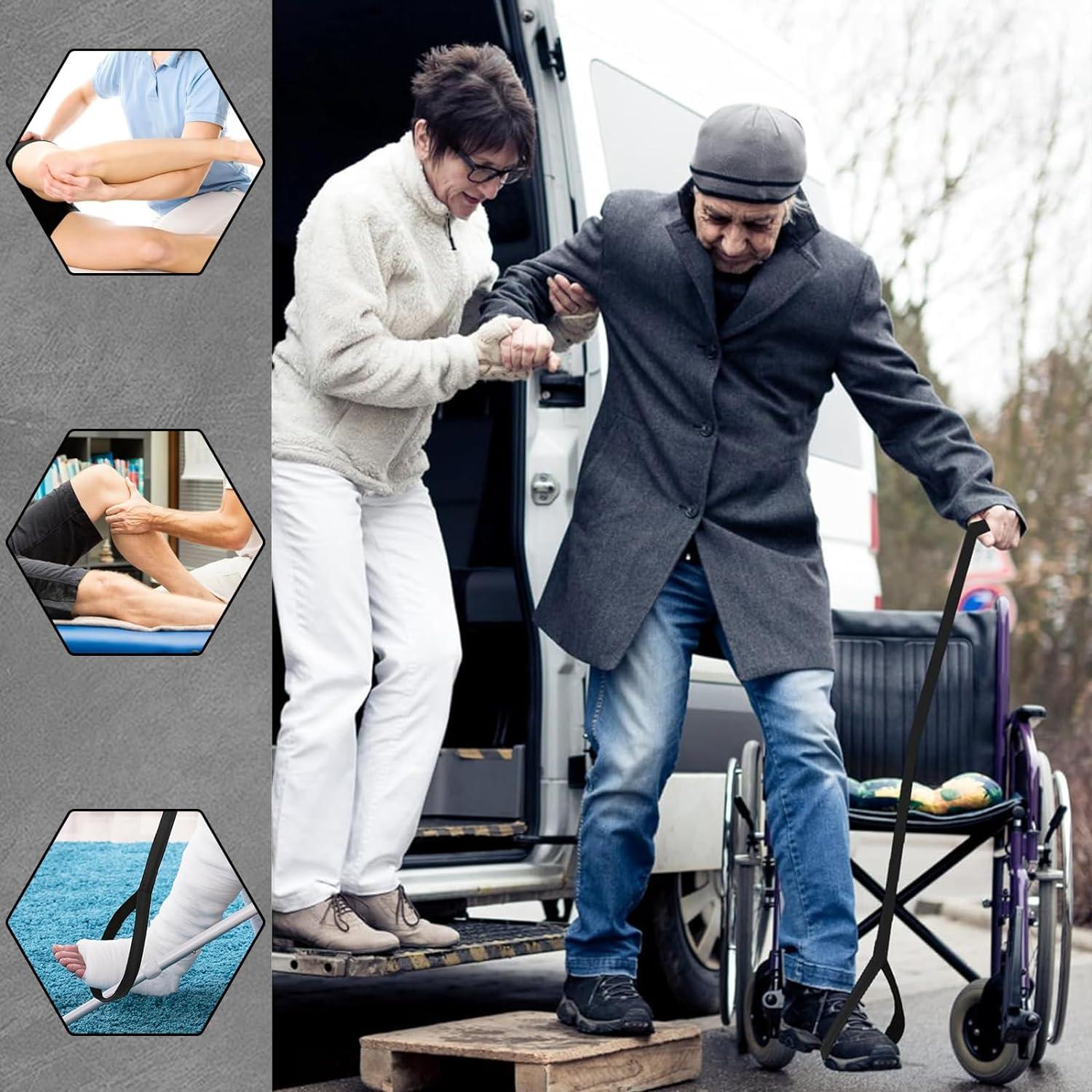 Dwzain Leg Lifter Strap Leg and Foot Lifter Mobility Aid for Bed Daily ...