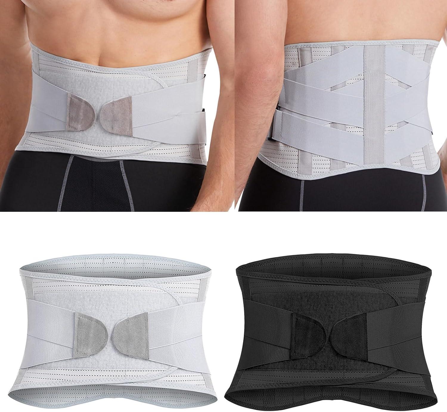 Back Bandage & Support Belt for Lower Back Relief | Breathable 4 Strut ...