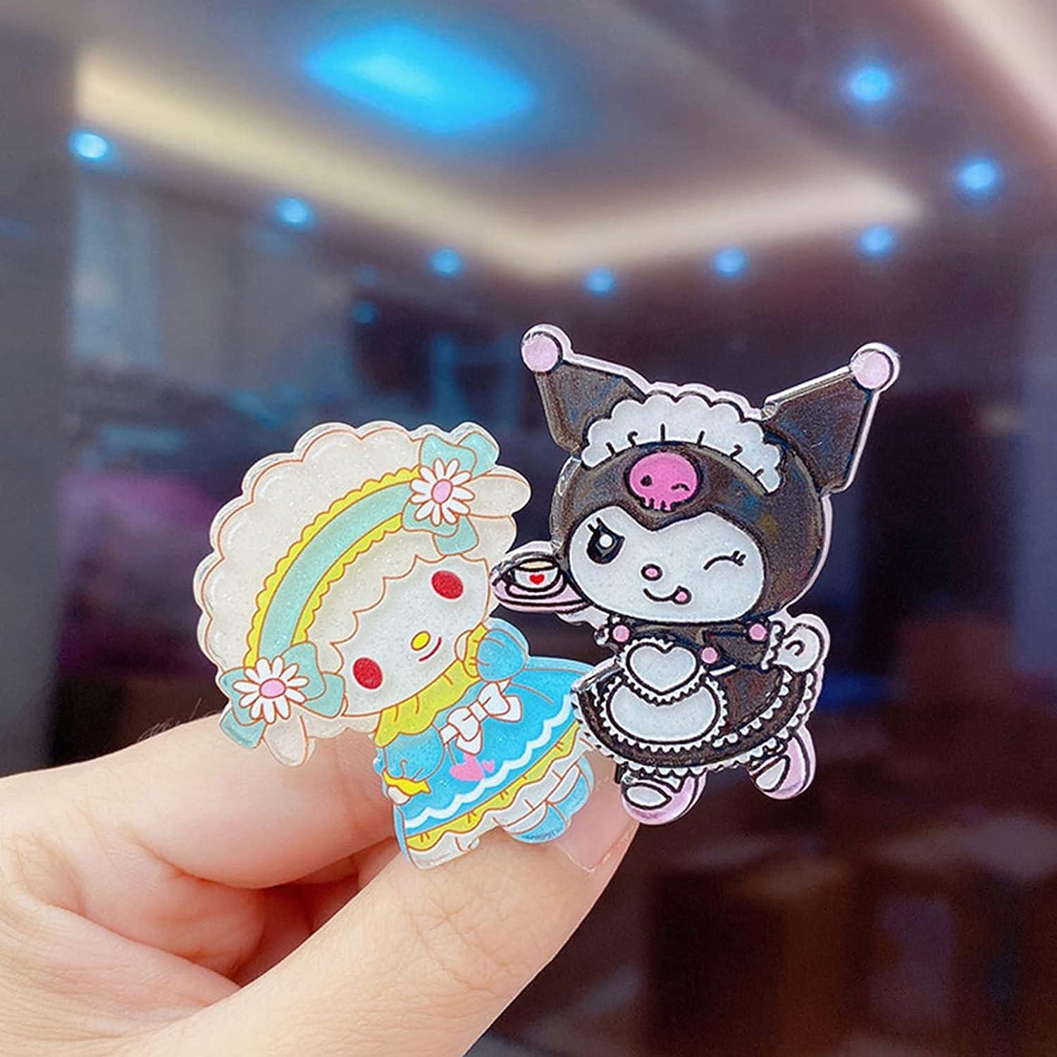 Kawaii Anime Hair Accessories Set | Cute Cartoon Hair Clips for Girls ...