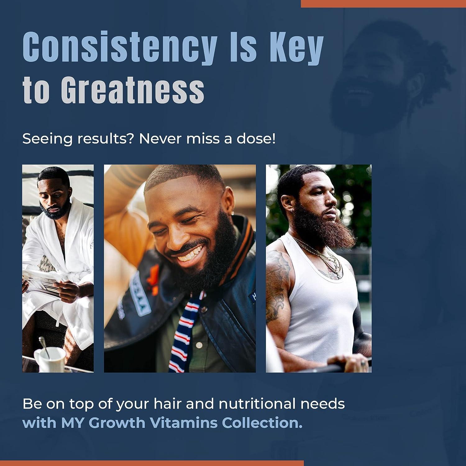 Evan Alexander Grooming My Growth Vitamins - 60 Tablets for Natural ...