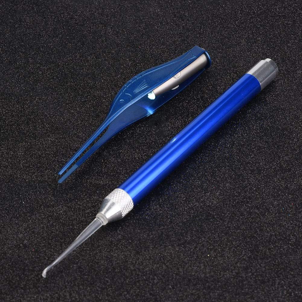 SourceTon Ear Pick Earwax Removal Kit - Blue | Cleansing Tool Set with ...