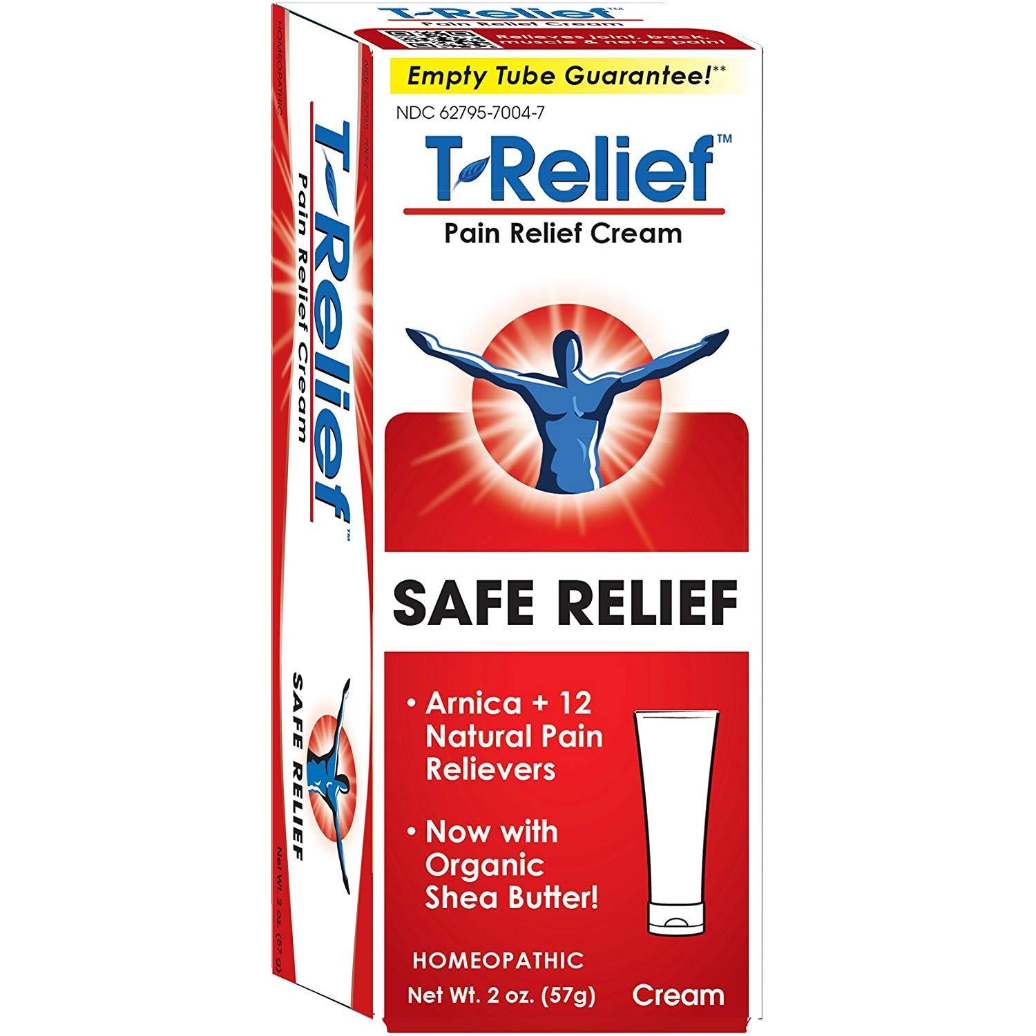 T-Relief Pain Relief Ointment 57g - Fast and Effective Natural Relief ...