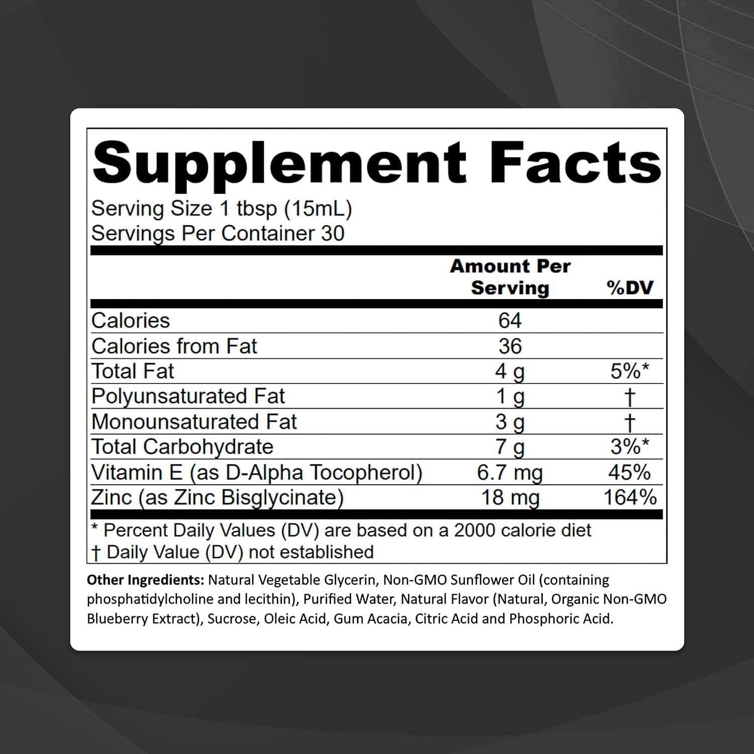 Liposomal Zinc - Immune Support Supplement | High Absorption Formula ...