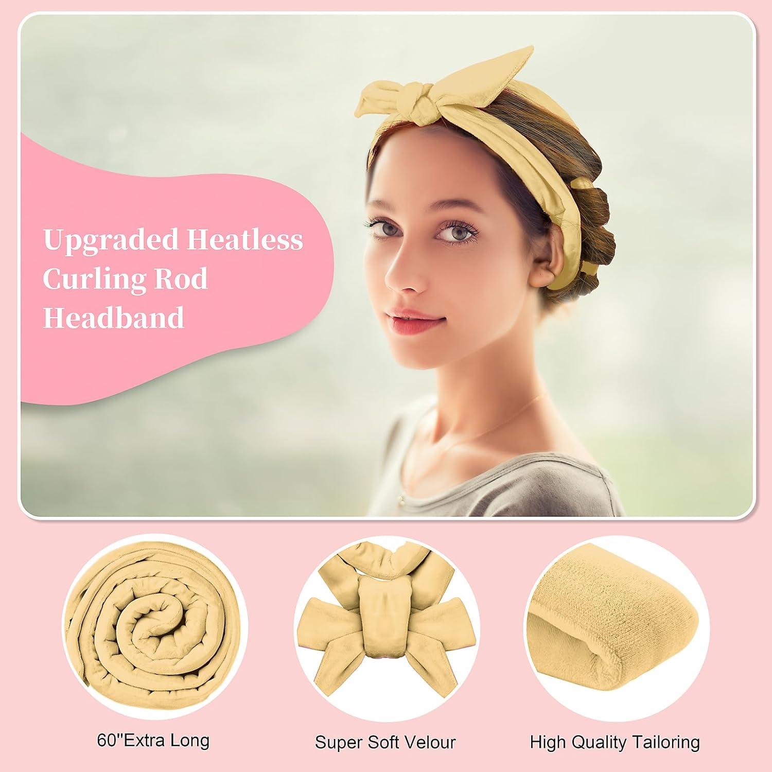 Shop Lock Winder Curls Without Heat - 60 Extra-Long Heatless Curlers ...