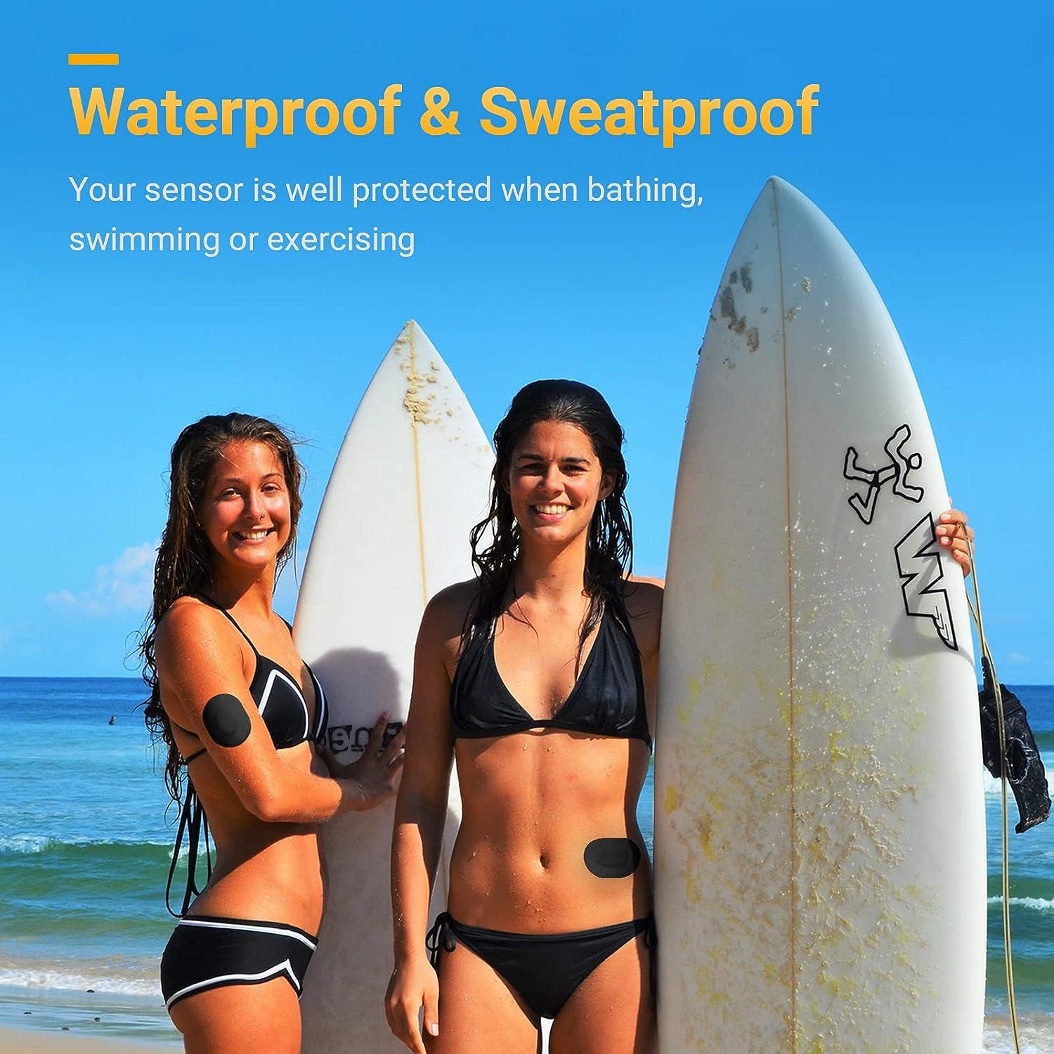 Amolyfe Dexcom G6 Adhesive Patches Waterproof 20pcs Overlay Patches