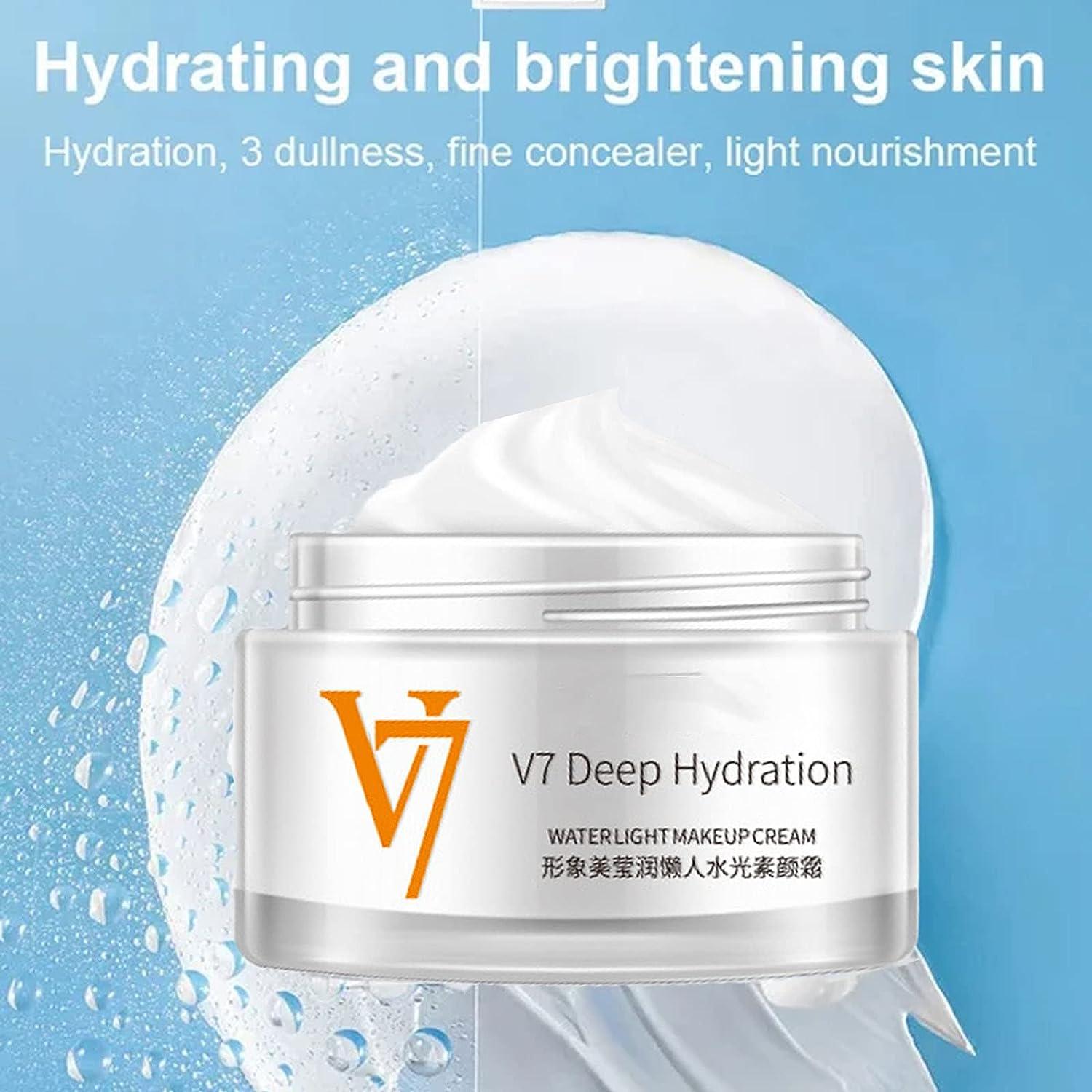 V7 Deep Hydration Moisturizing Tone-up Cream for All Skin Types - Face ...