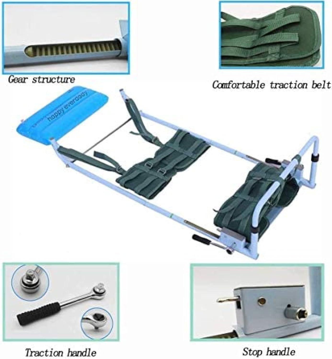 Back Lumbar Traction Device for Bed Spine Posture Corrector Home Use ...