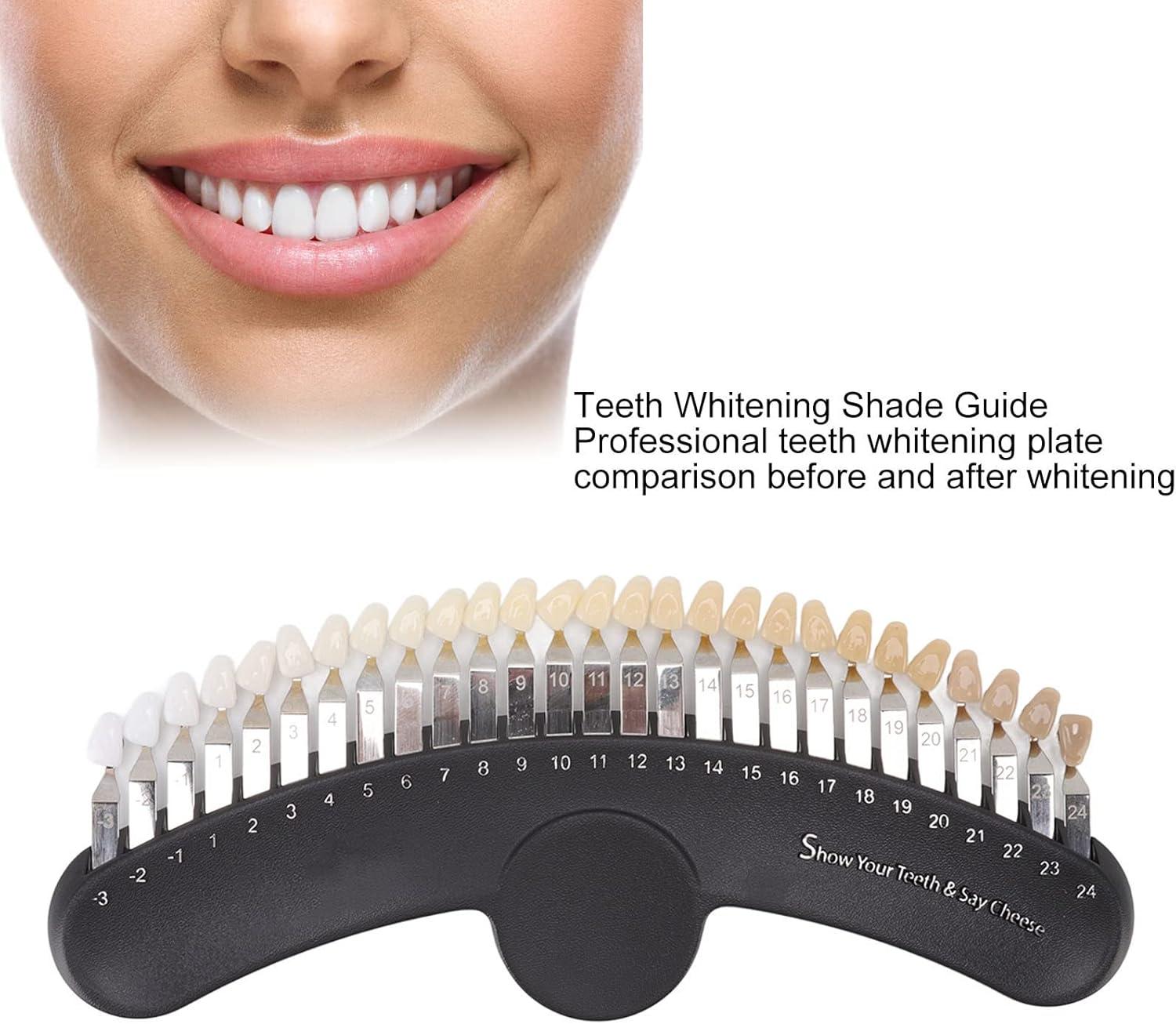 27 Colors Teeth Whitening Shade Guide - Professional Dental Bleaching ...