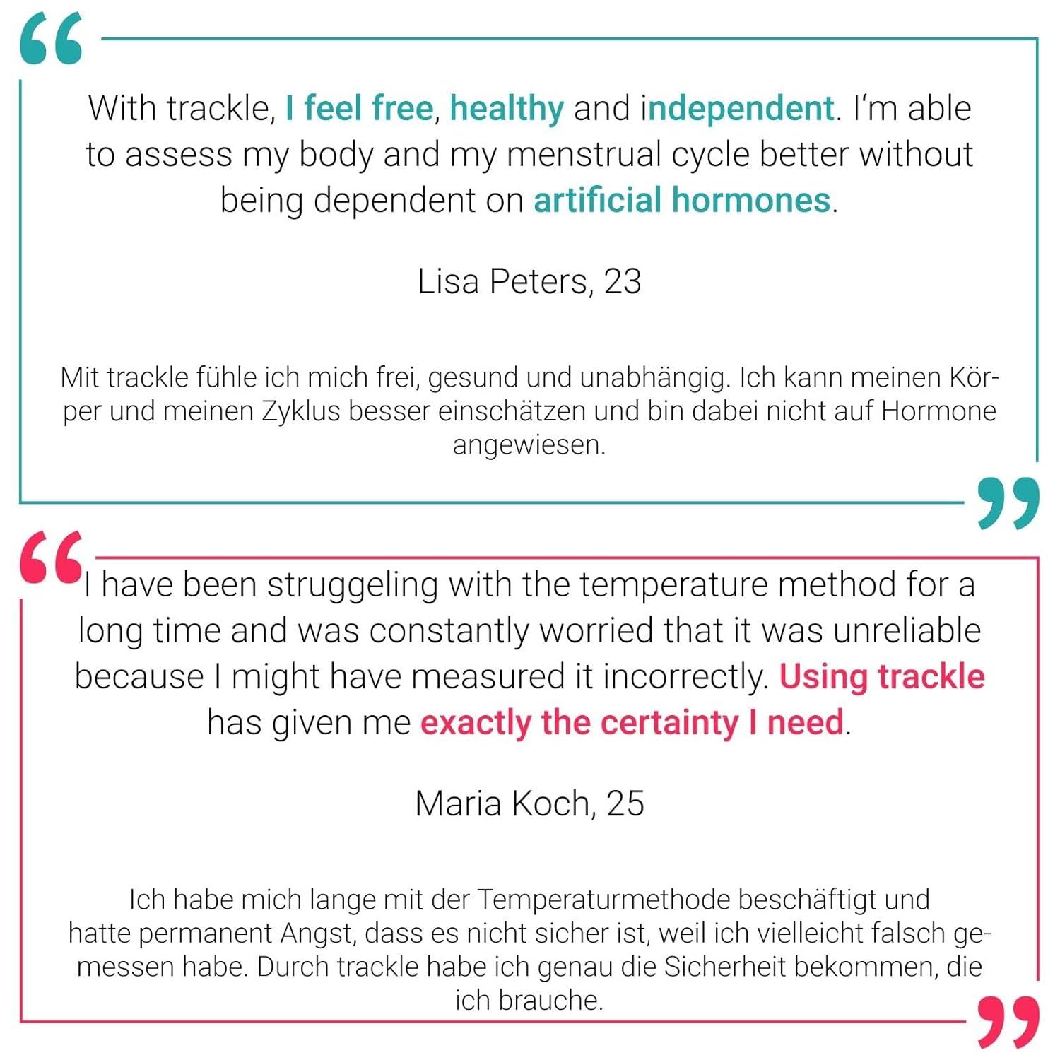 Trackle - NFP Cycle & Contraception Computer | Free App | T V Certified ...