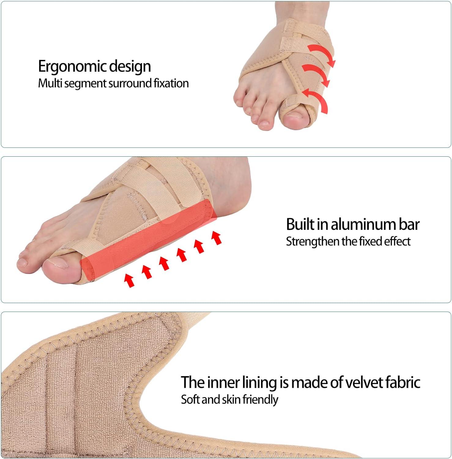 Bunion Splint for Hallux Valgus Corrector - Ergonomic, Washable ...