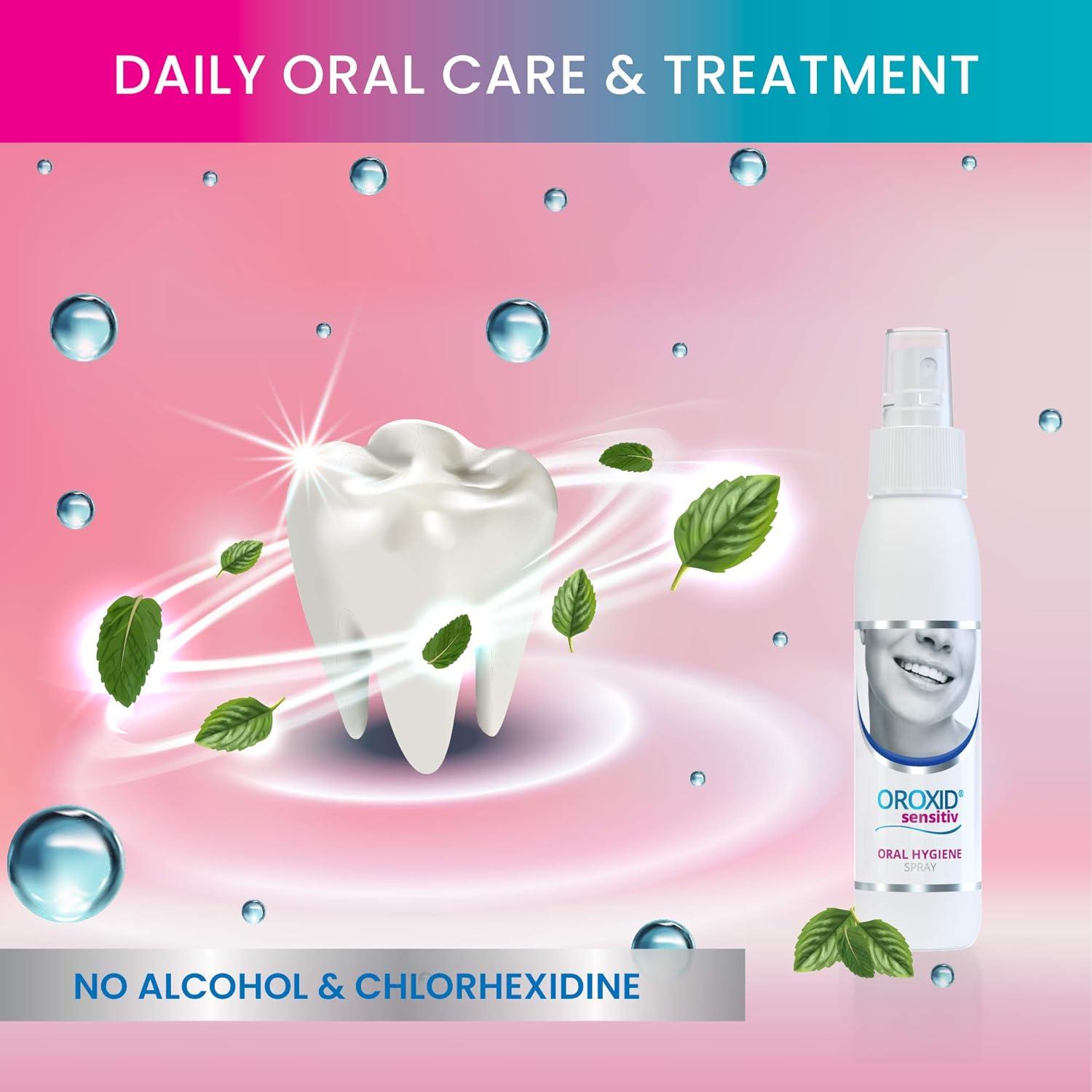 Buy OROXID Sensitive Mouth Spray - 100ml for Mucous Membrane Treatment ...