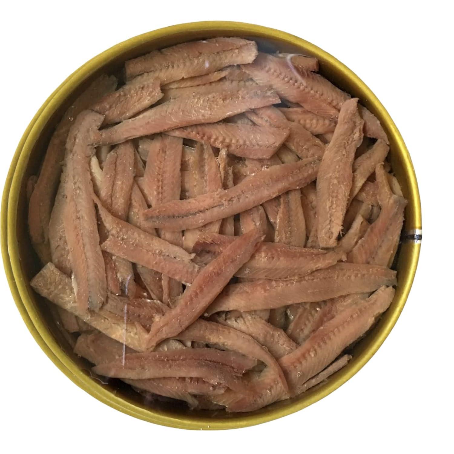 Rezumar Cantabrian Anchovy Fillets in Olive Oil - 520g | Premium ...