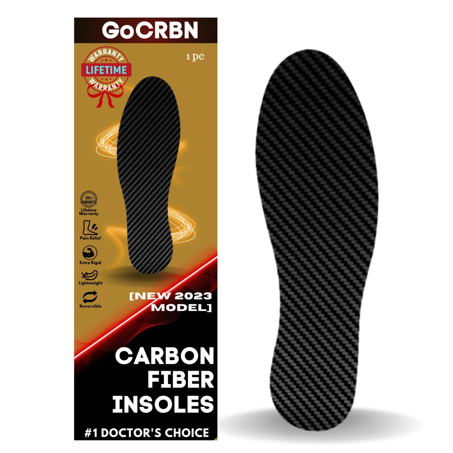 Carbon Fiber Insole for Toe Pain Relief | Rigid Inserts for Shoes ...