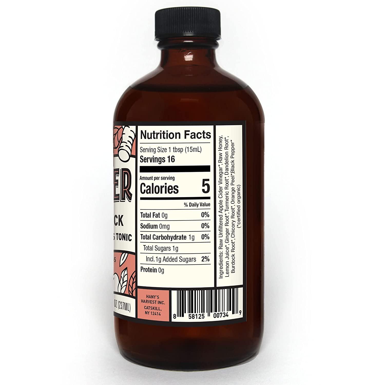 Dandelion Earth Cider - Raw Organic Unfiltered Apple Cider Vinegar with ...