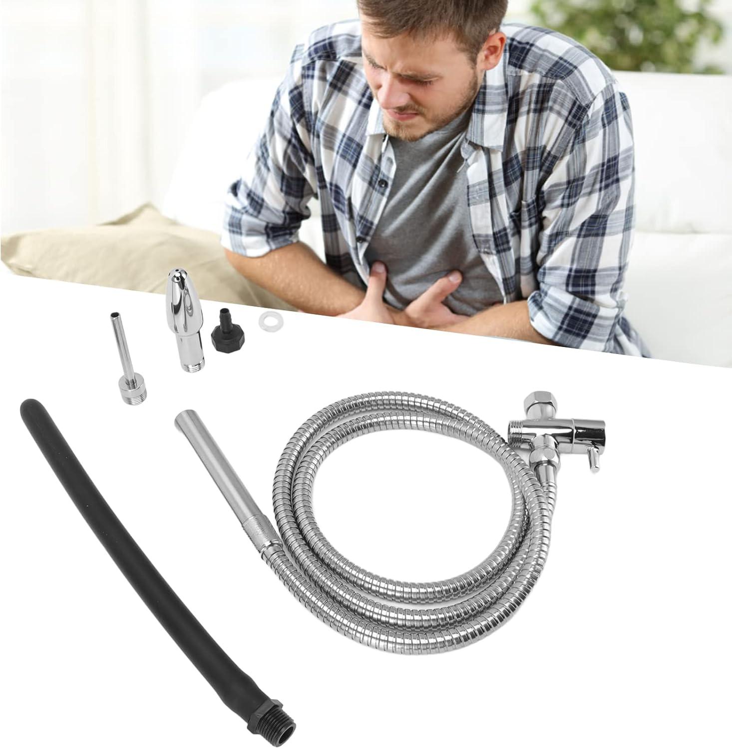 Premium Mrisata Shower Enema System - Stainless Steel Intestinal ...