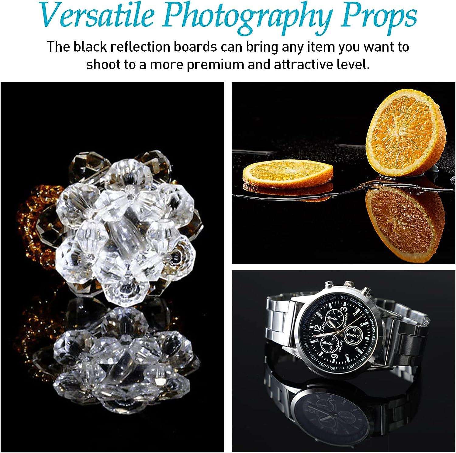 SPOKKI Photography Props for Product Photoshoot 7PCS Acrylic Mirror ...