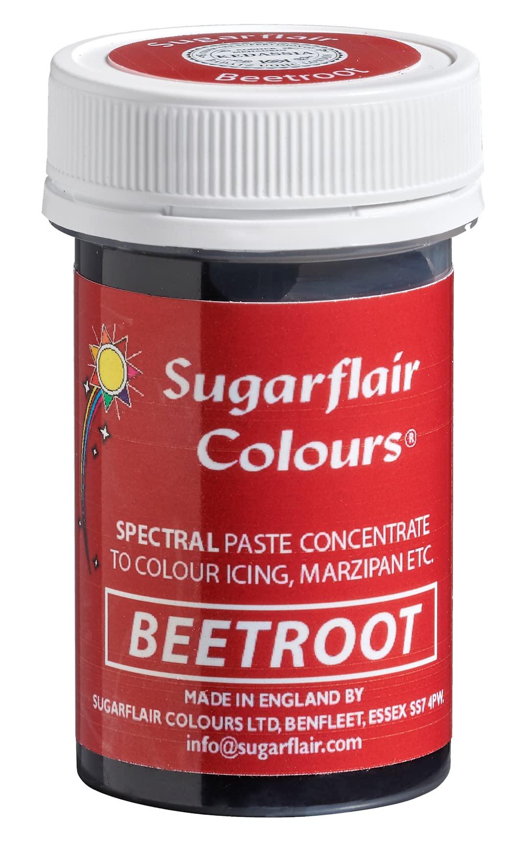 Sugarflair Beetroot Spectral Food Colouring Paste - 25g | Highly ...