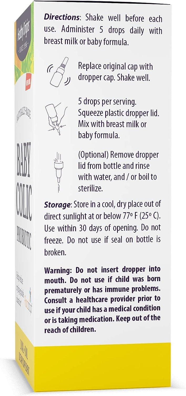 Healthy Origins Baby Colic Probiotic with Floradapt - 0.27 Fl Oz | Buy ...