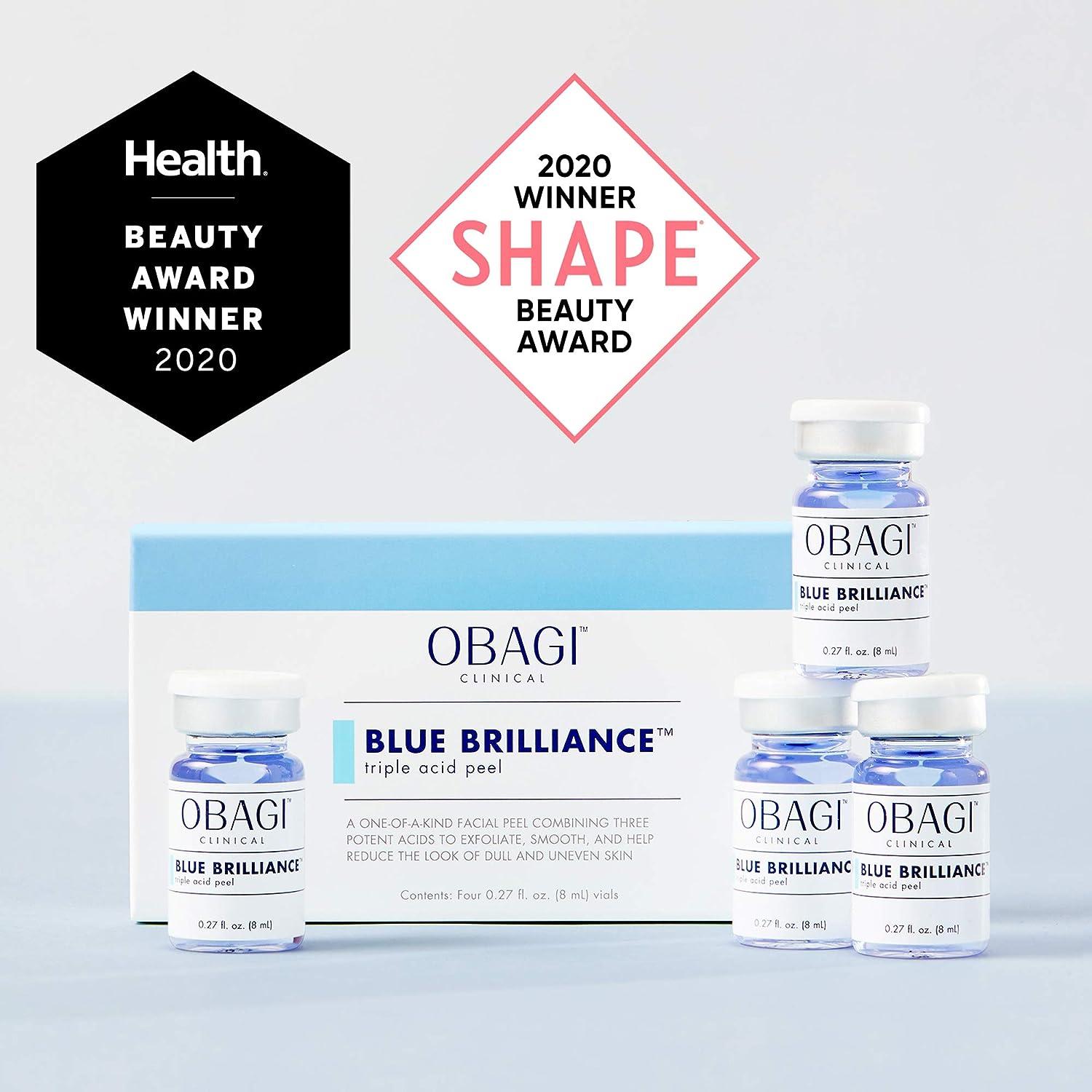 Obagi Clinical Blue Brilliance Triple Acid Peel Kit - 4 Piece Set | Buy ...