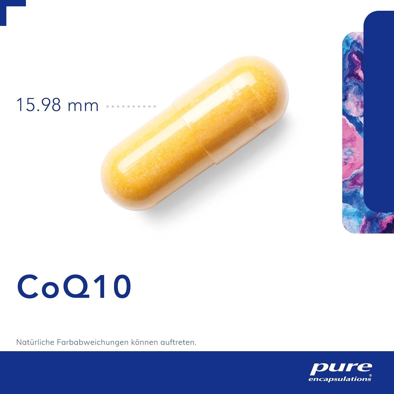 Pure Encapsulations CoQ10 60mg - Biologically Active Coenzyme Q10 - 120 ...