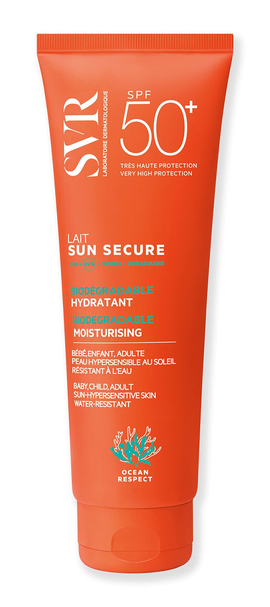 SVR Sun Secure Hydrating Milk SPF50+ | Biodegradable Face & Body ...