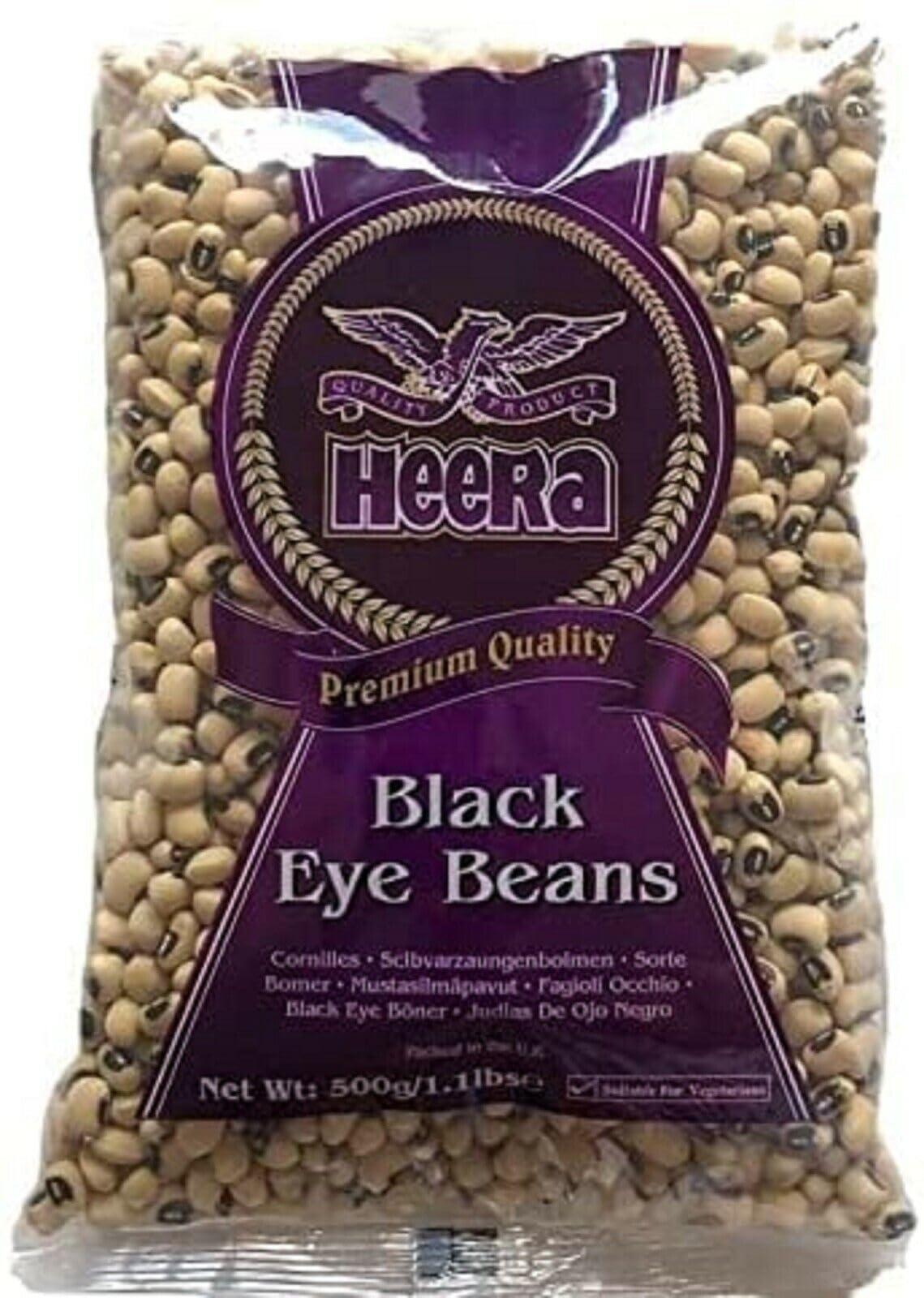 Heera Black Eye Beans 500 Gram - Popular Ingredient In Traditional ...