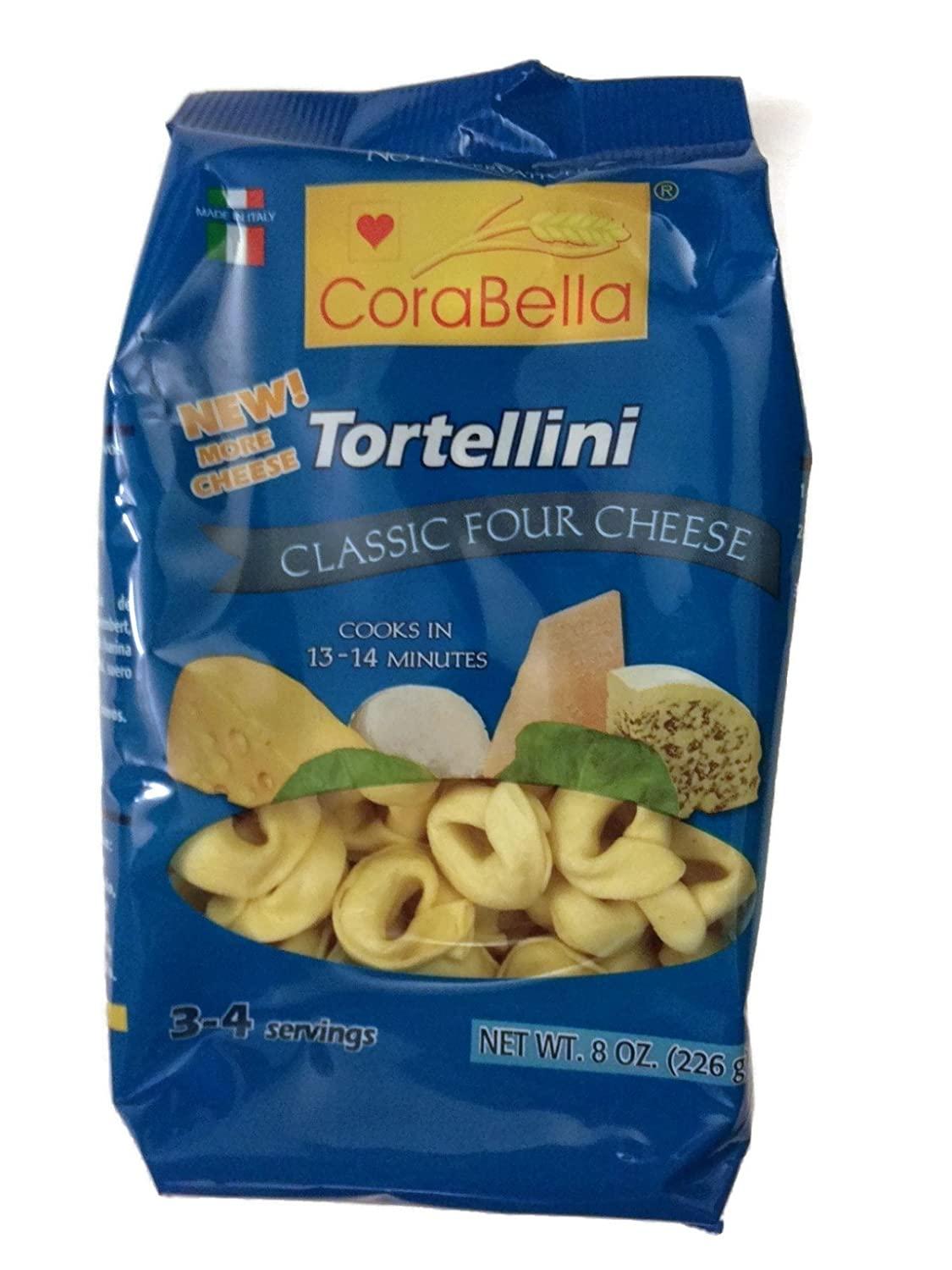 Corabella Four Cheese Tortellini Pasta - Classic Four Cheese - 8 oz ...