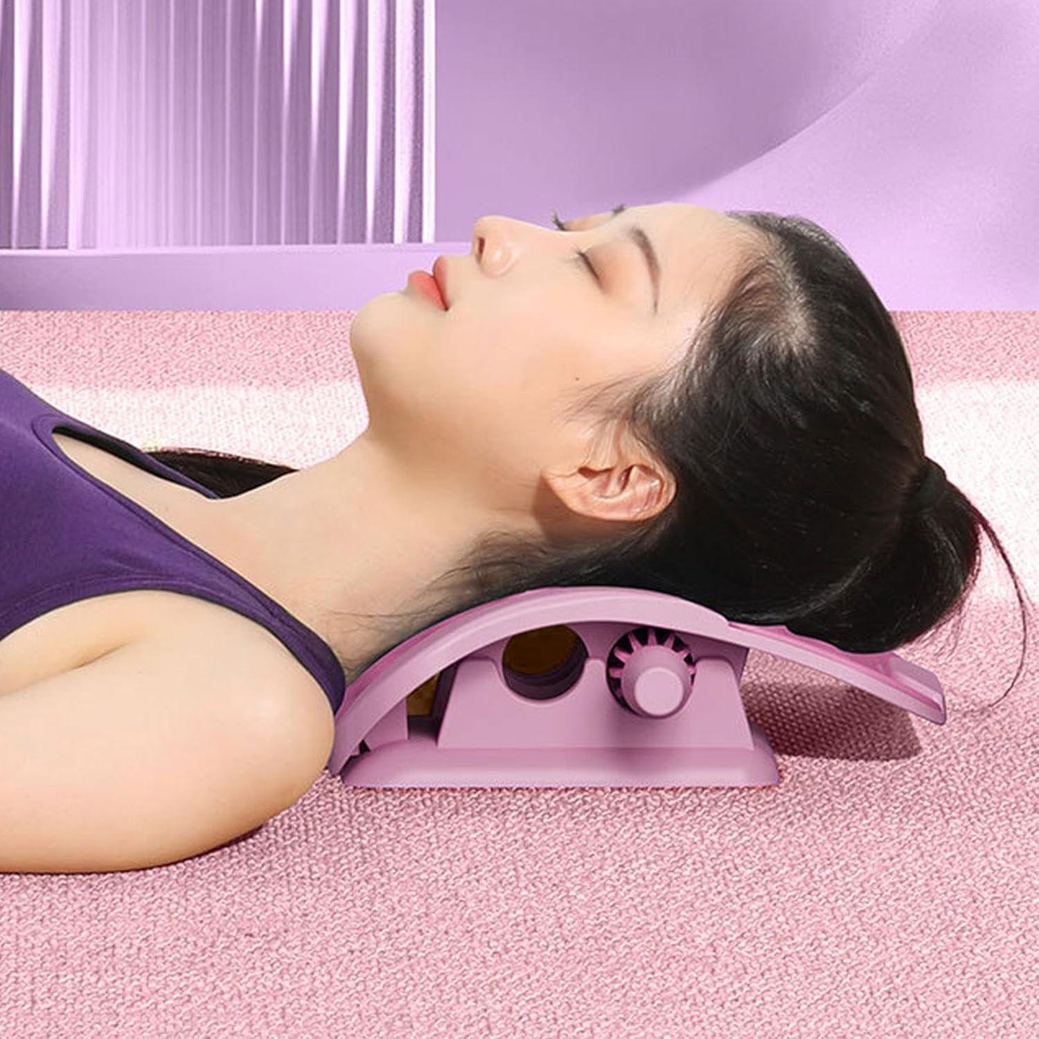 Adjustable Lumbar Spine Stretcher for Lower Back Relief | 3-Stage ...