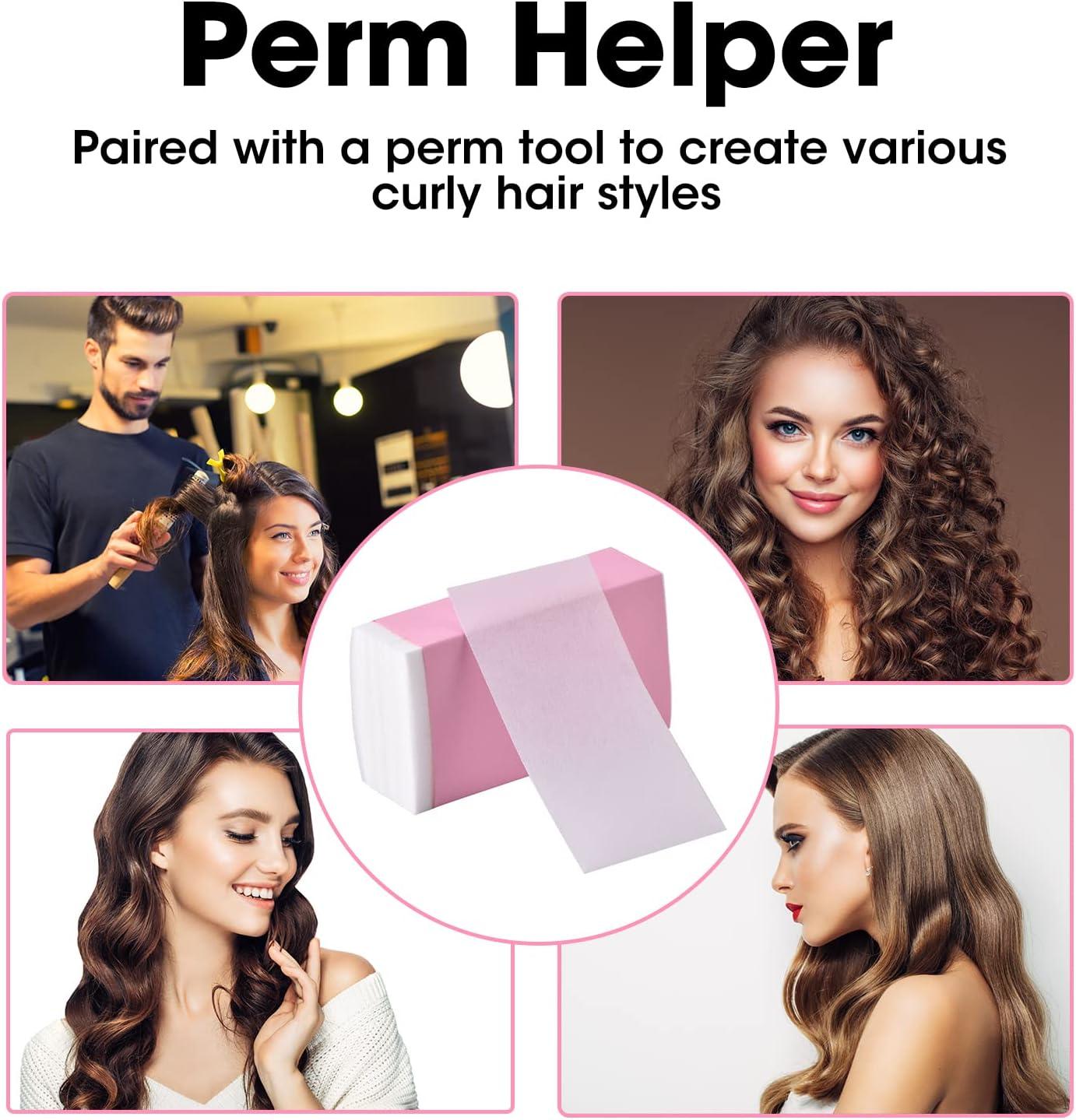 90 PCS Perm Paper for Hot & Cold Hair Perms - Hair Perming Essentials ...