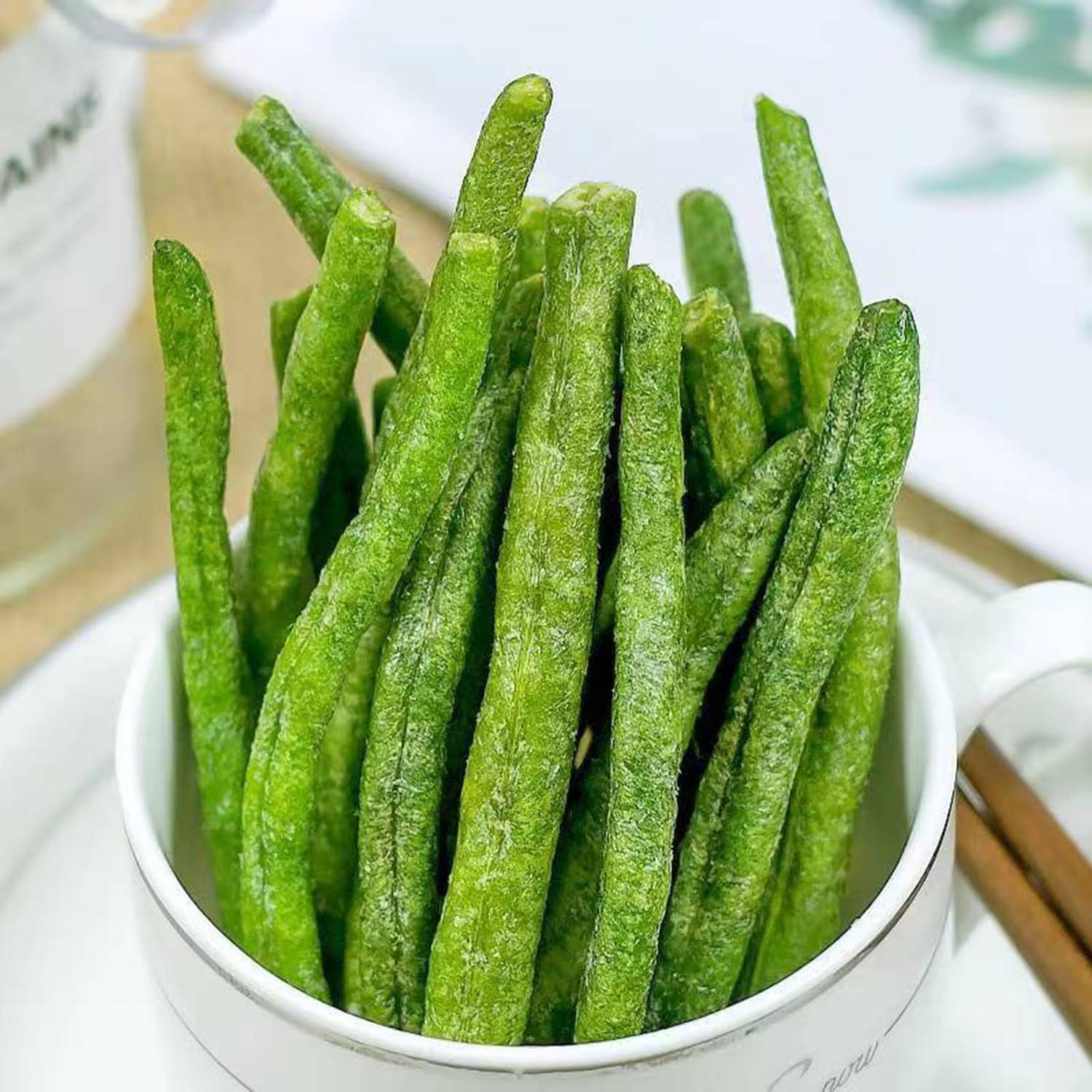 green bean chips