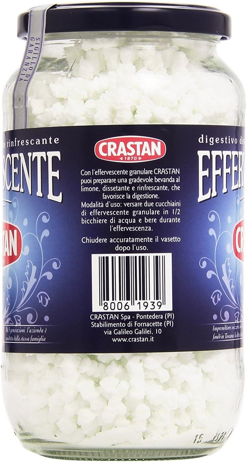 Crastan Effervescente Antacid Granules with Lemon Juice 7.8oz Glass Jar ...