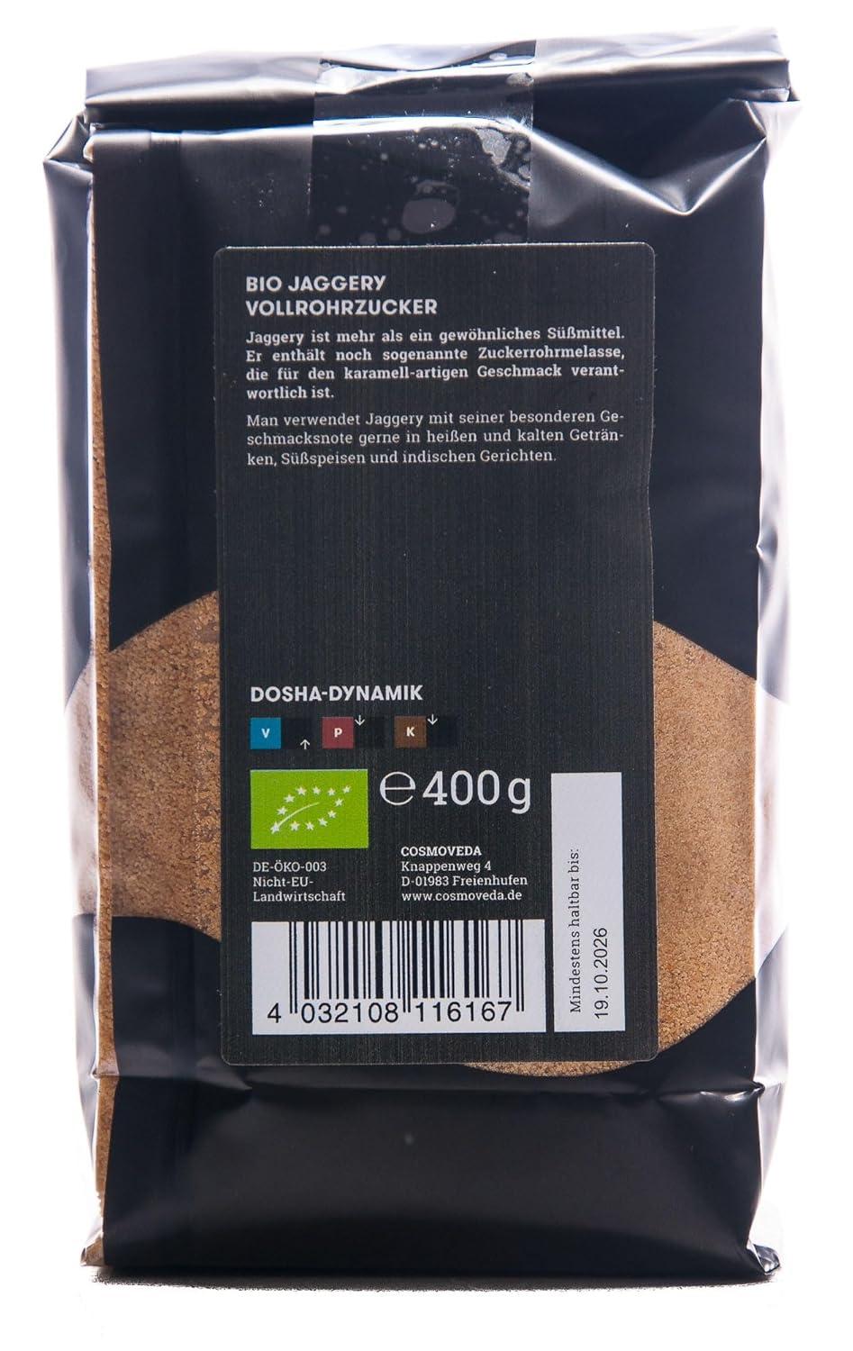 Cosmoveda Jaggery Pipe Sugar 400g | Organic Sweetener for Baking ...