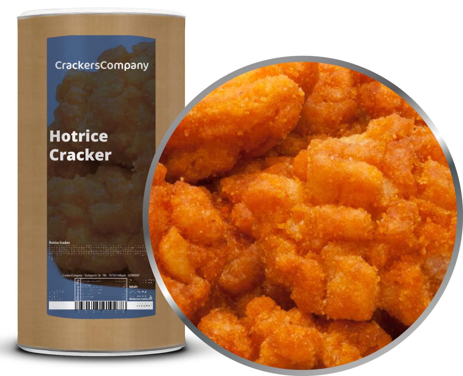 Hot Spicy Rice Crackers 250g - Exotic Vegetarian & Lactose-Free Snack ...