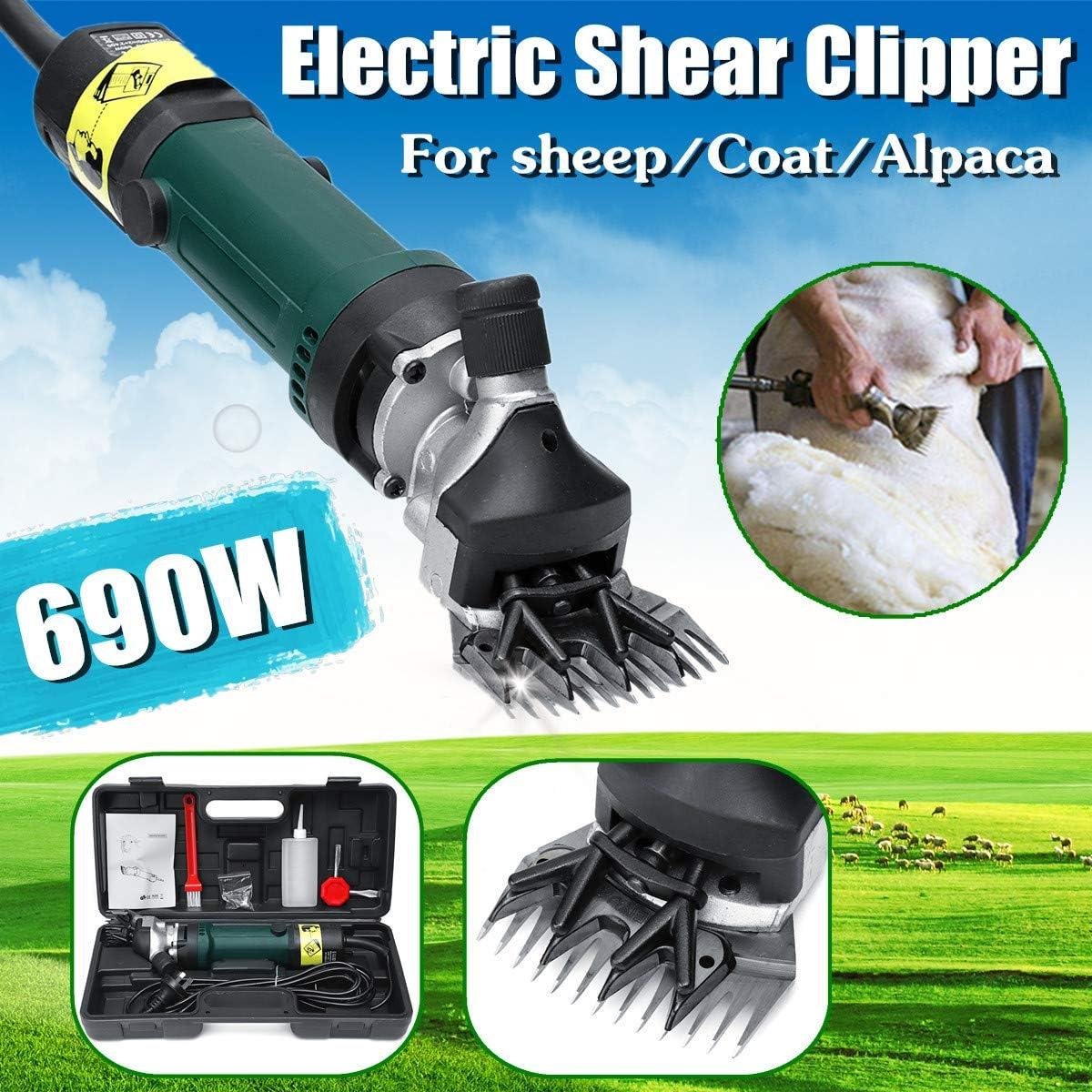 Electric Sheep Shearing Goats Set 690W 6 Speed 13 Teeth For Farm Goats ...