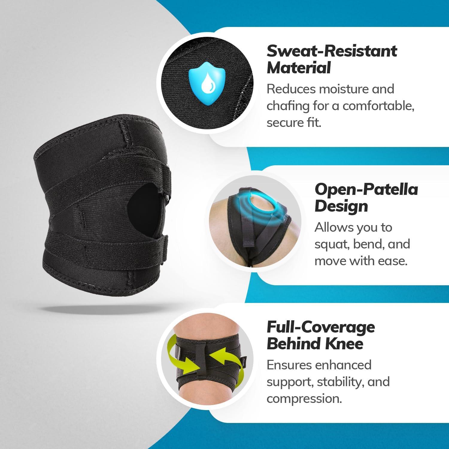 BraceAbility Patellar Tracking Knee Brace - Optimize Recovery for ...