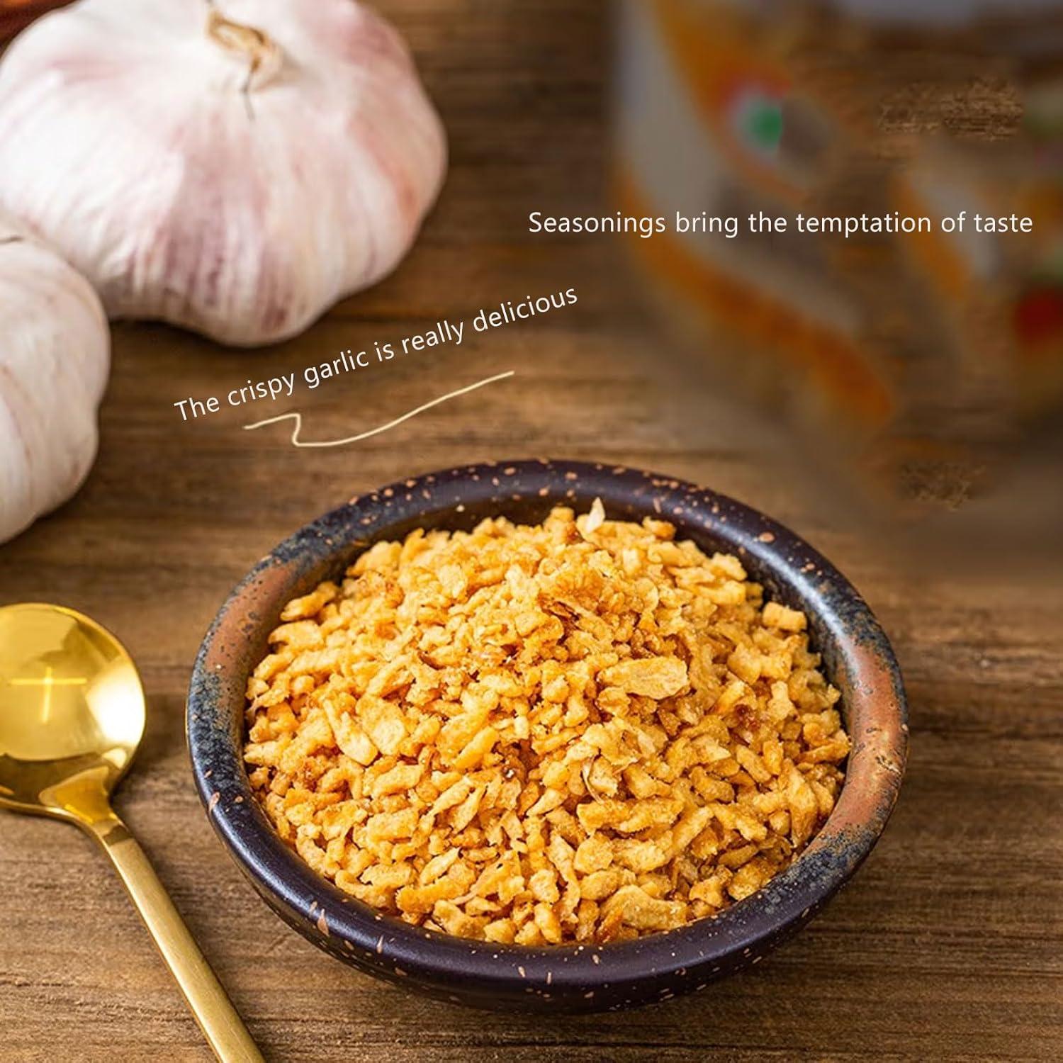 Crispy Fried Garlic 200g garlic bread seasoning crispy garlic used for ...