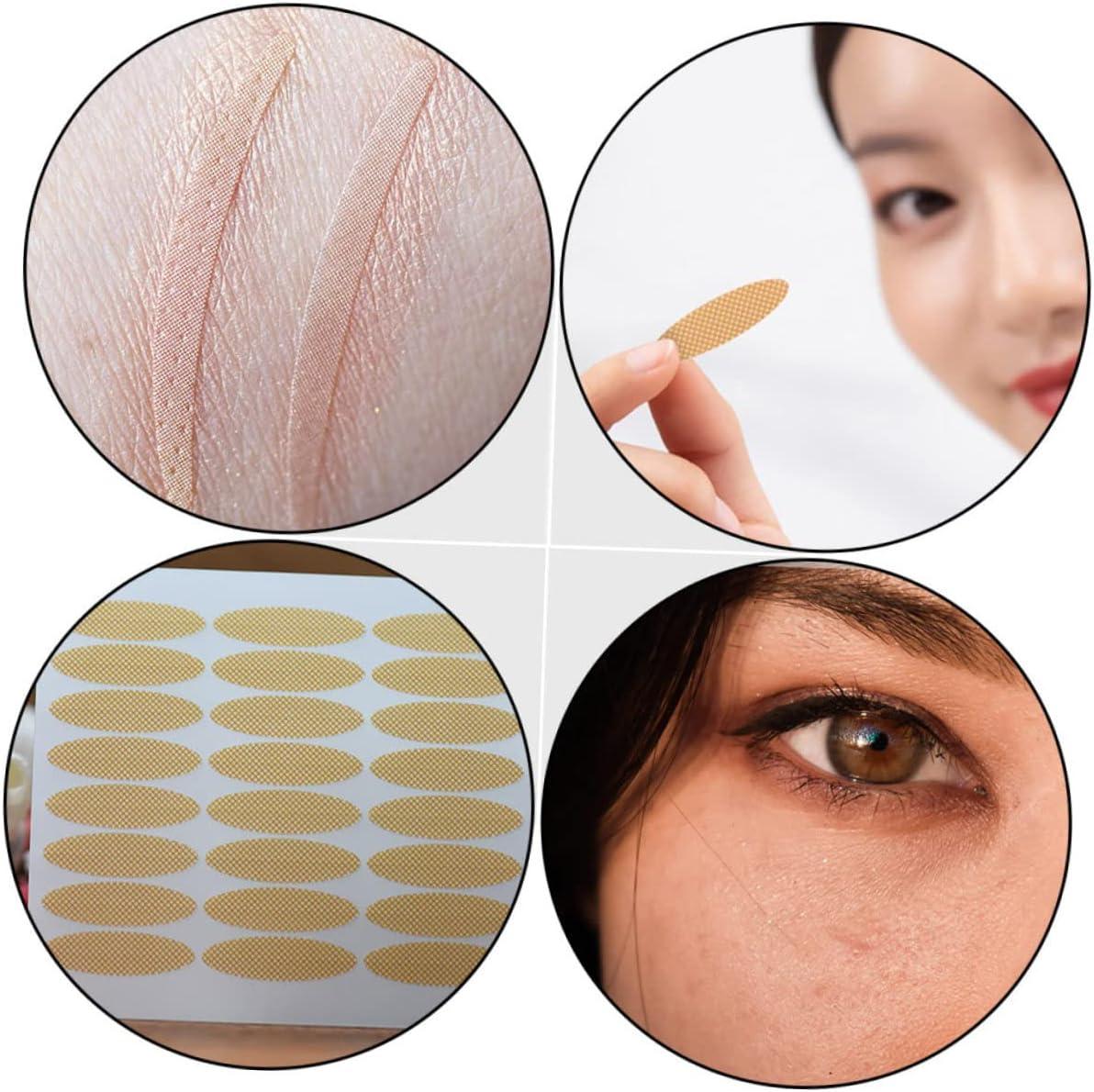DOITOOL 40 Sheets Lace Double Eyelid Sticker Invisible Eyelid Sticker ...