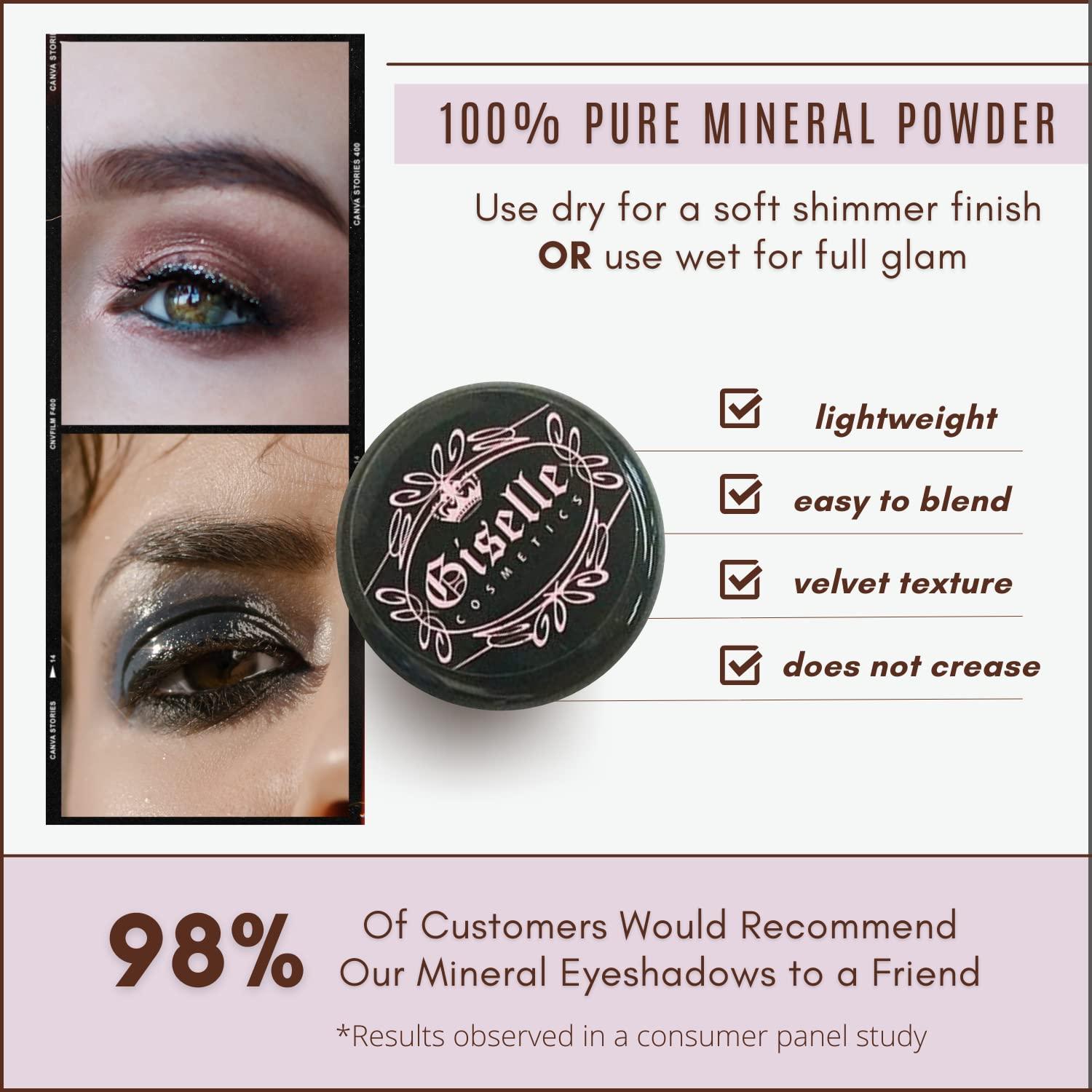 Giselle Cosmetics Red Chestnut Loose Powder Organic Mineral Eyeshadow ...