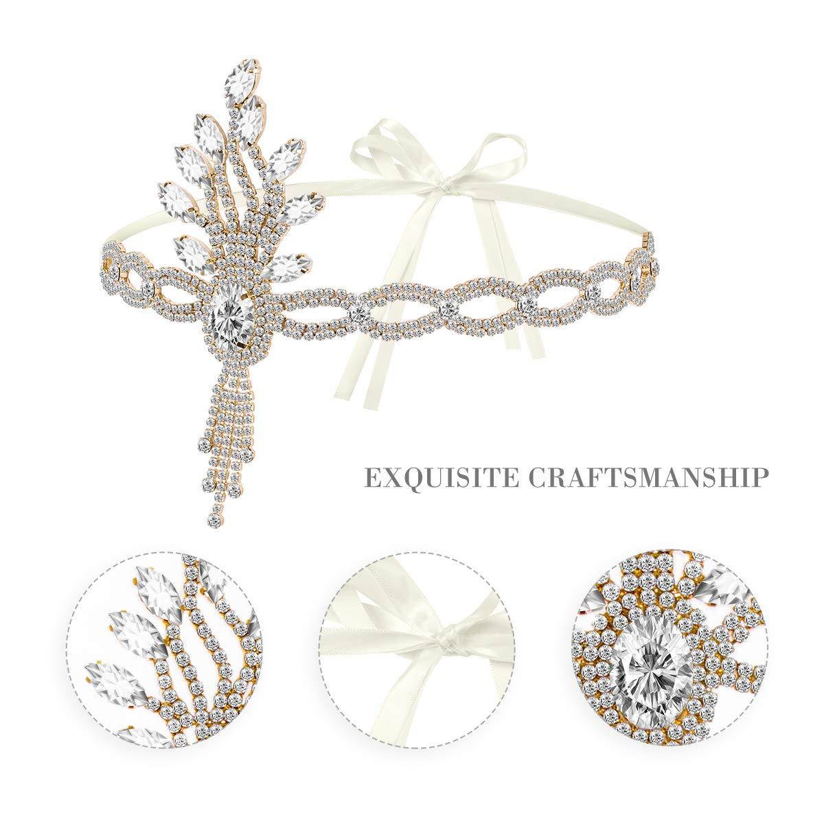 1920's Flapper Headband | Great Gatsby Inspired Leaf Medallion ...