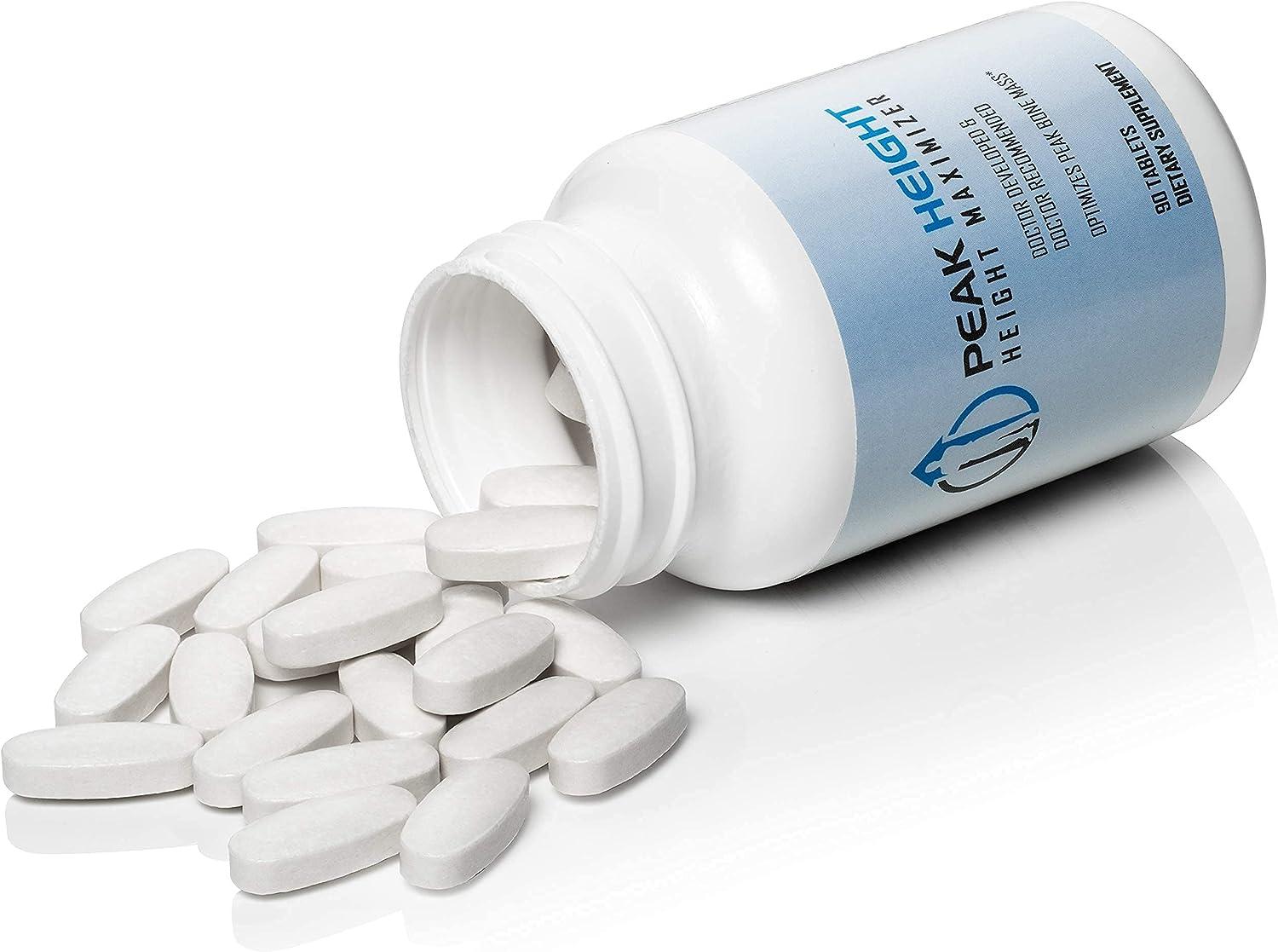 Peak Height Maximizer - 540 Tablets Pack for Height Growth | 6-Month ...