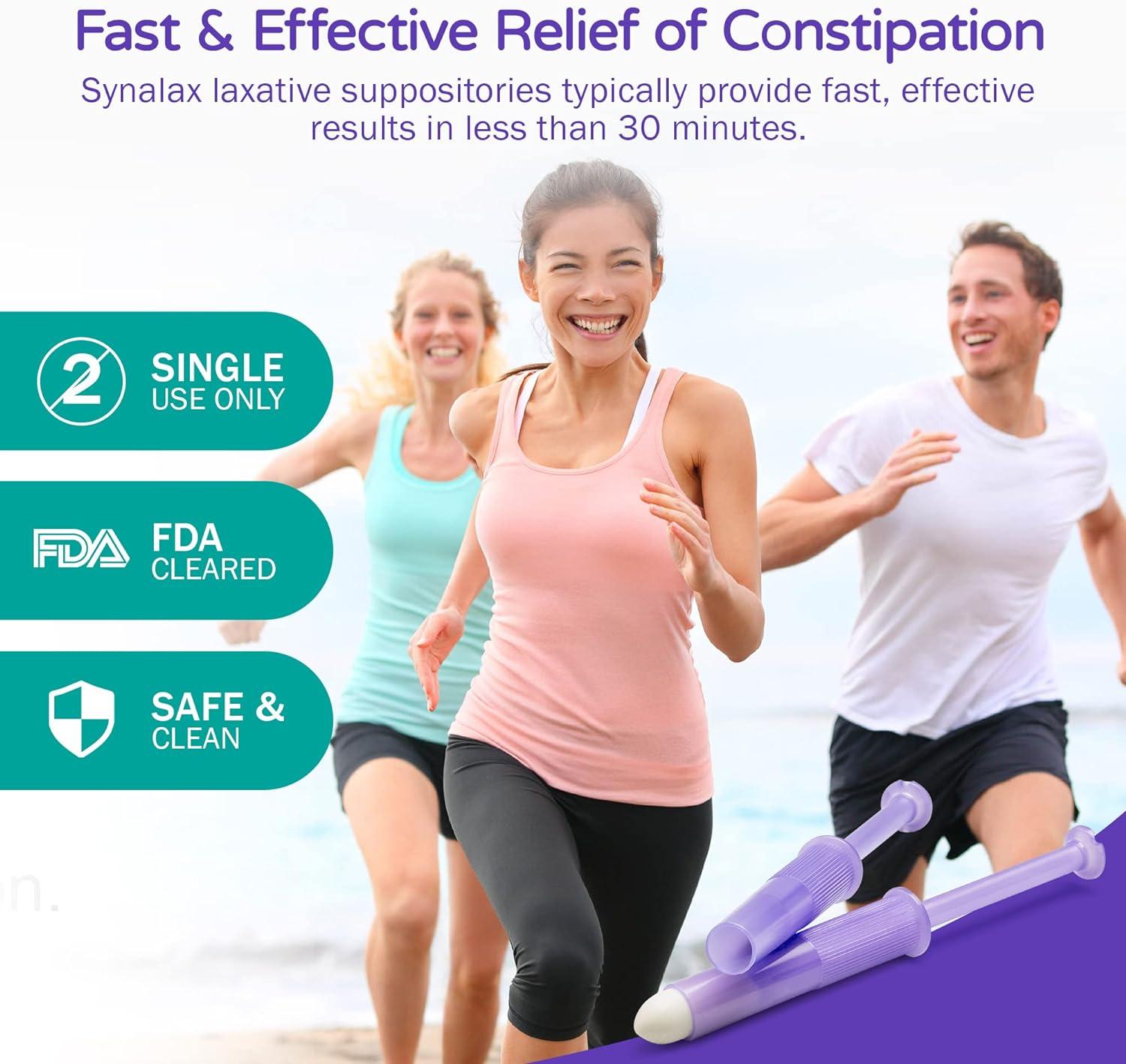 Synalax Bisacodyl 10 mg Stimulant Laxatives Bundle with Sephure ...