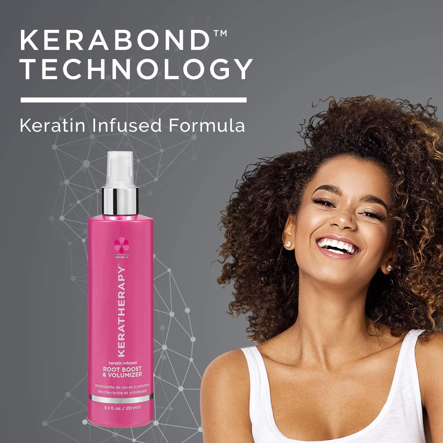 KERATHERAPY Keratin Infused Volume Root Boost 8.5 Fl Oz - Volumizing ...